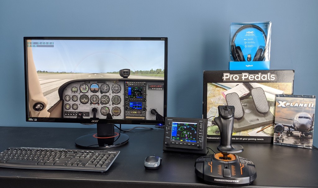 Single Display Training System for PilotWorkshops - XforcePC